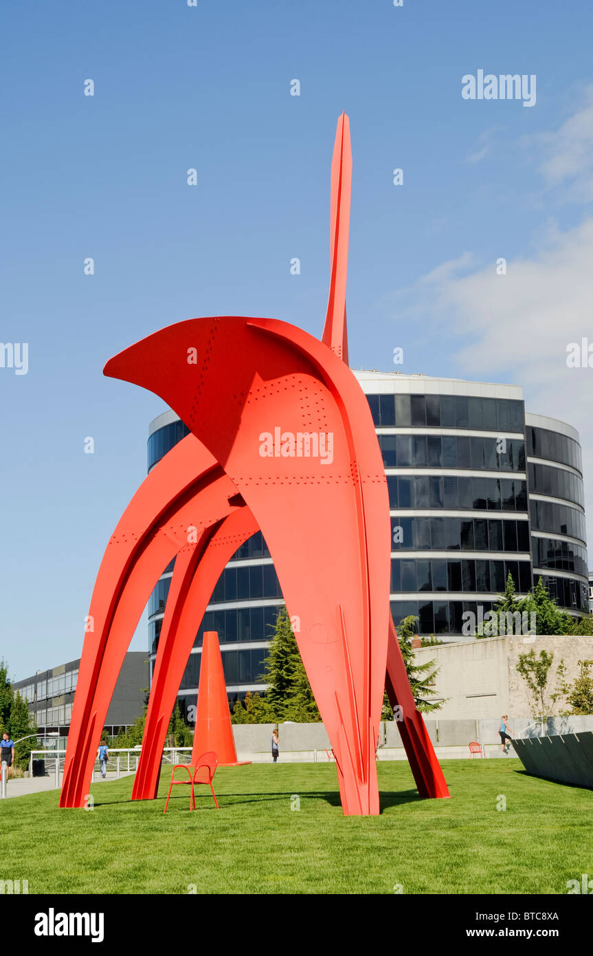 Eagle by Alexander Calder, Seattle, Washington , USA ,US, North America ...