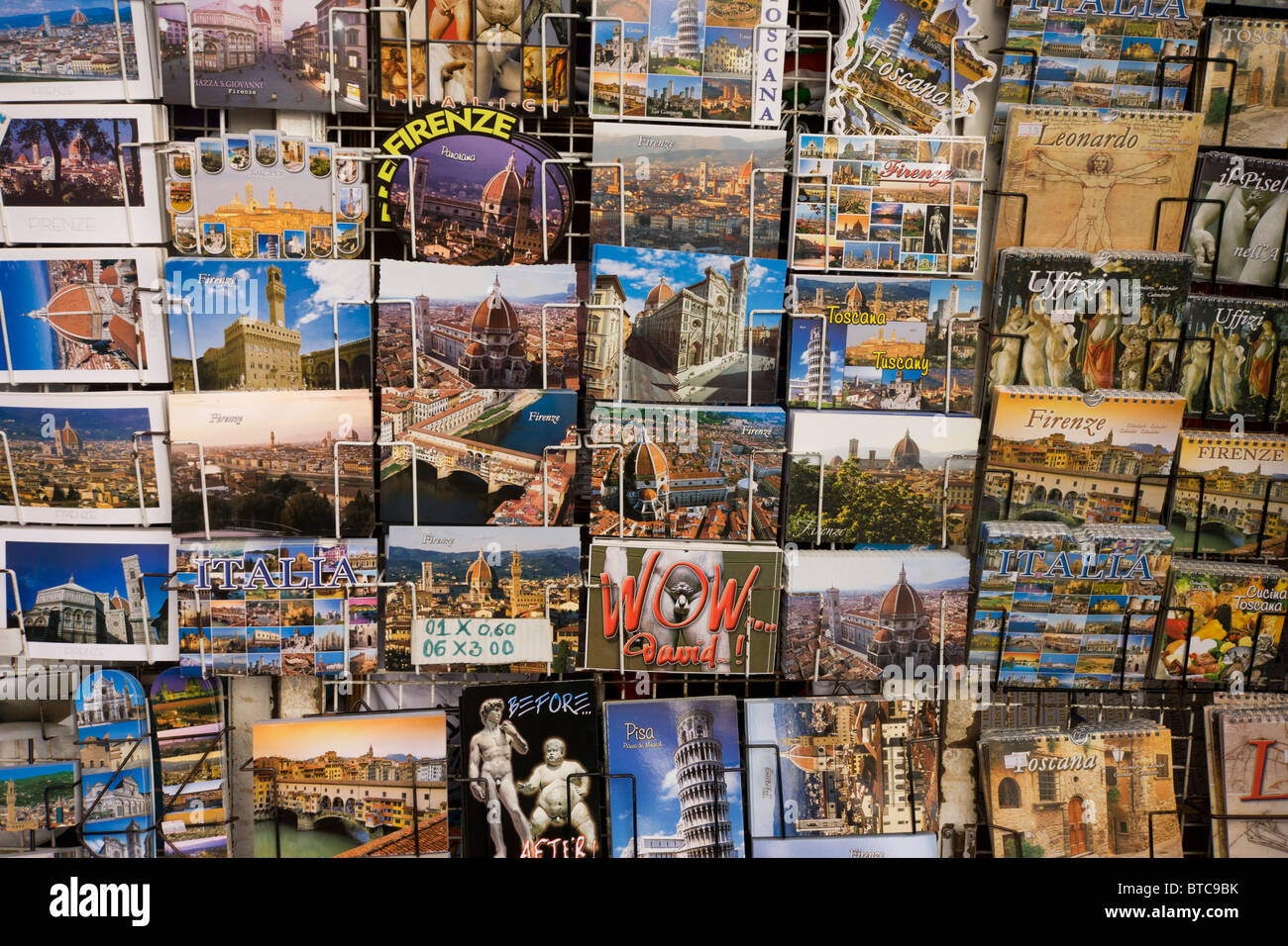 Postcards on rack hi-res stock photography and images - Alamy