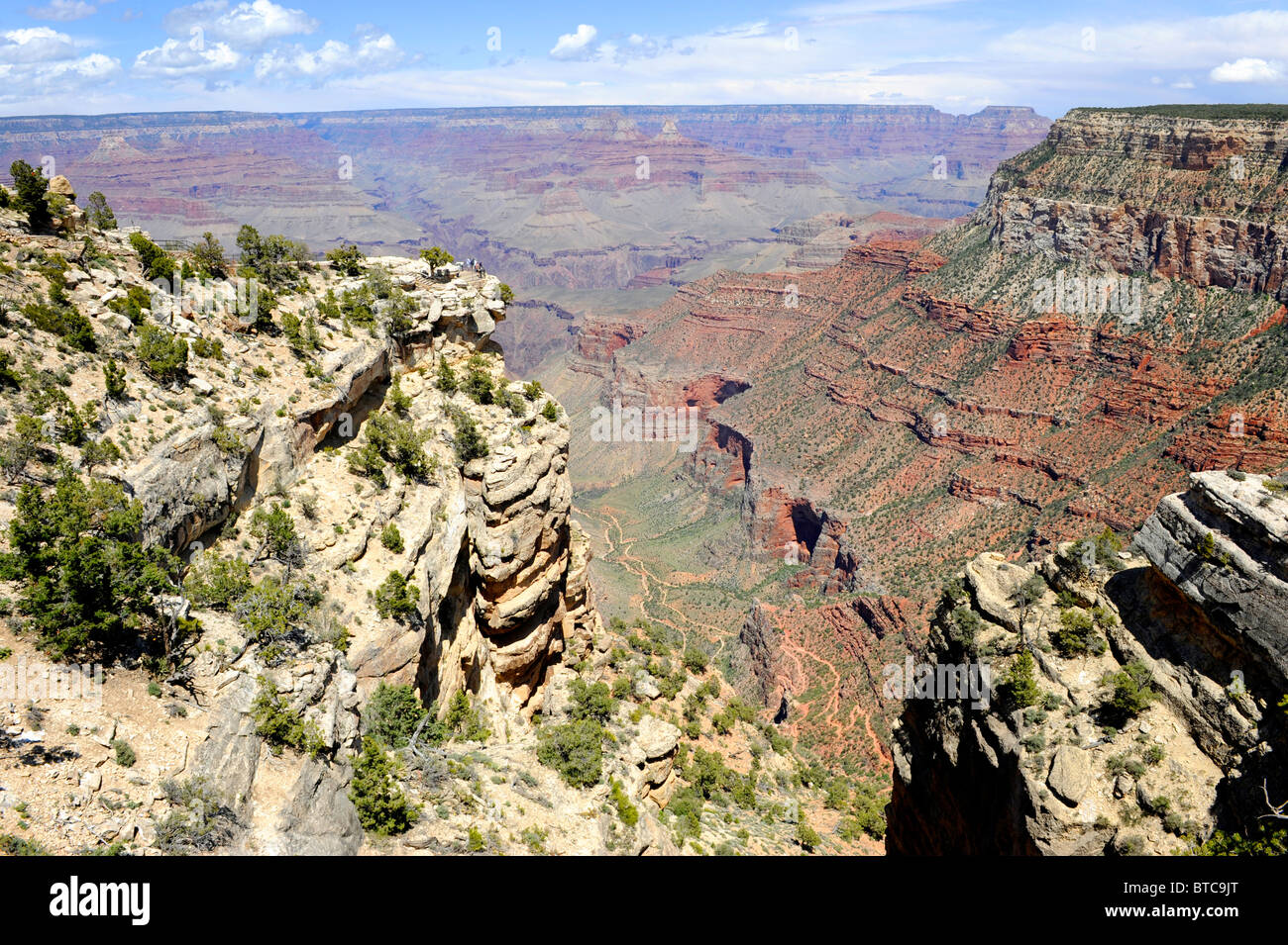 Trailview Overlook Grand Canyon National Park Arizona Stock Photo - Alamy