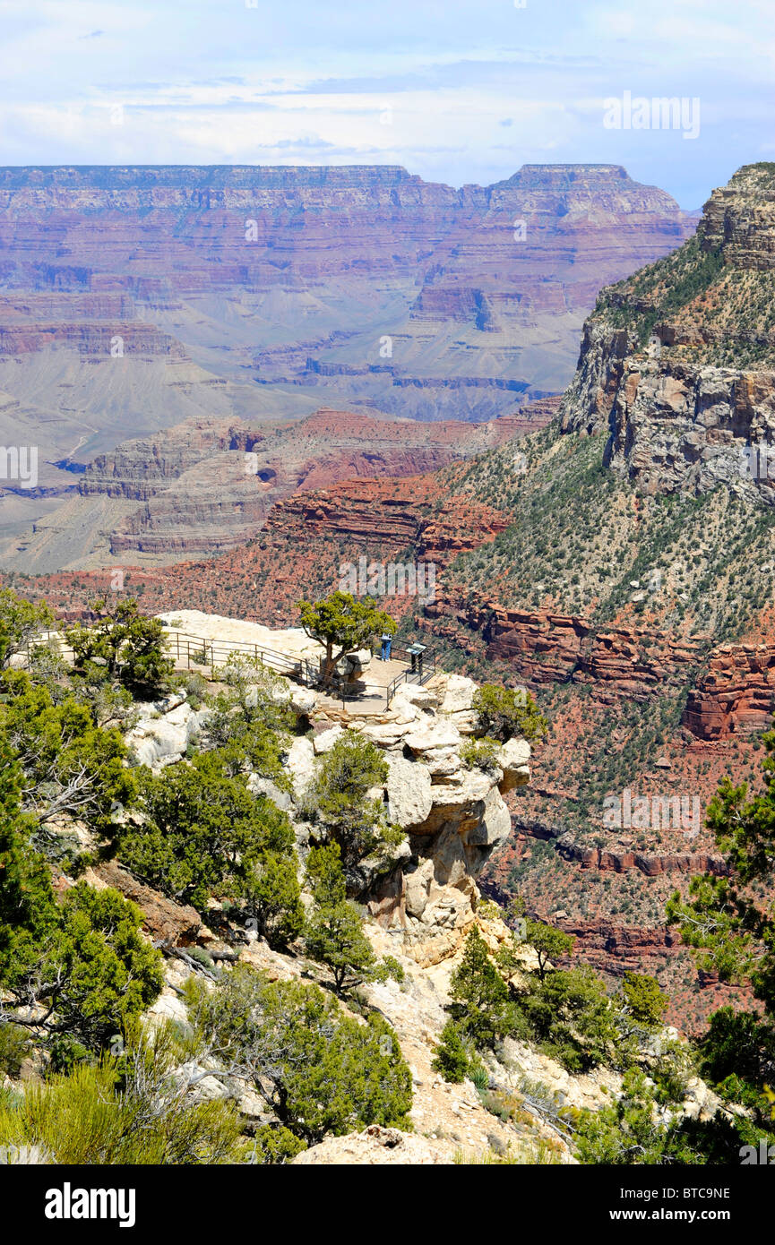 Trailview Overlook Grand Canyon National Park Arizona Stock Photo - Alamy