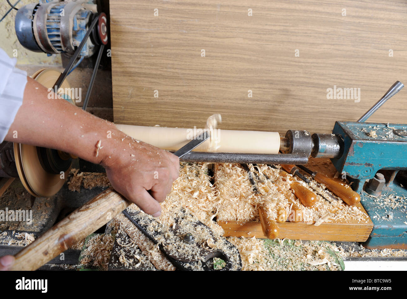 Lathe construction hi-res stock photography and images - Alamy