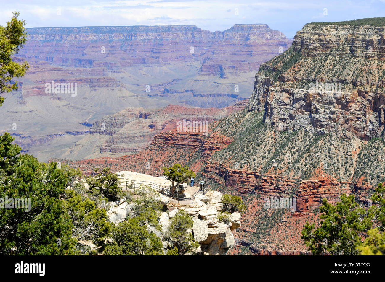 Trailview Overlook Grand Canyon National Park Arizona Stock Photo - Alamy