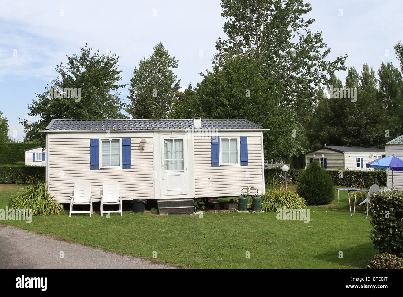 Sited caravan hi-res stock photography and images - Alamy