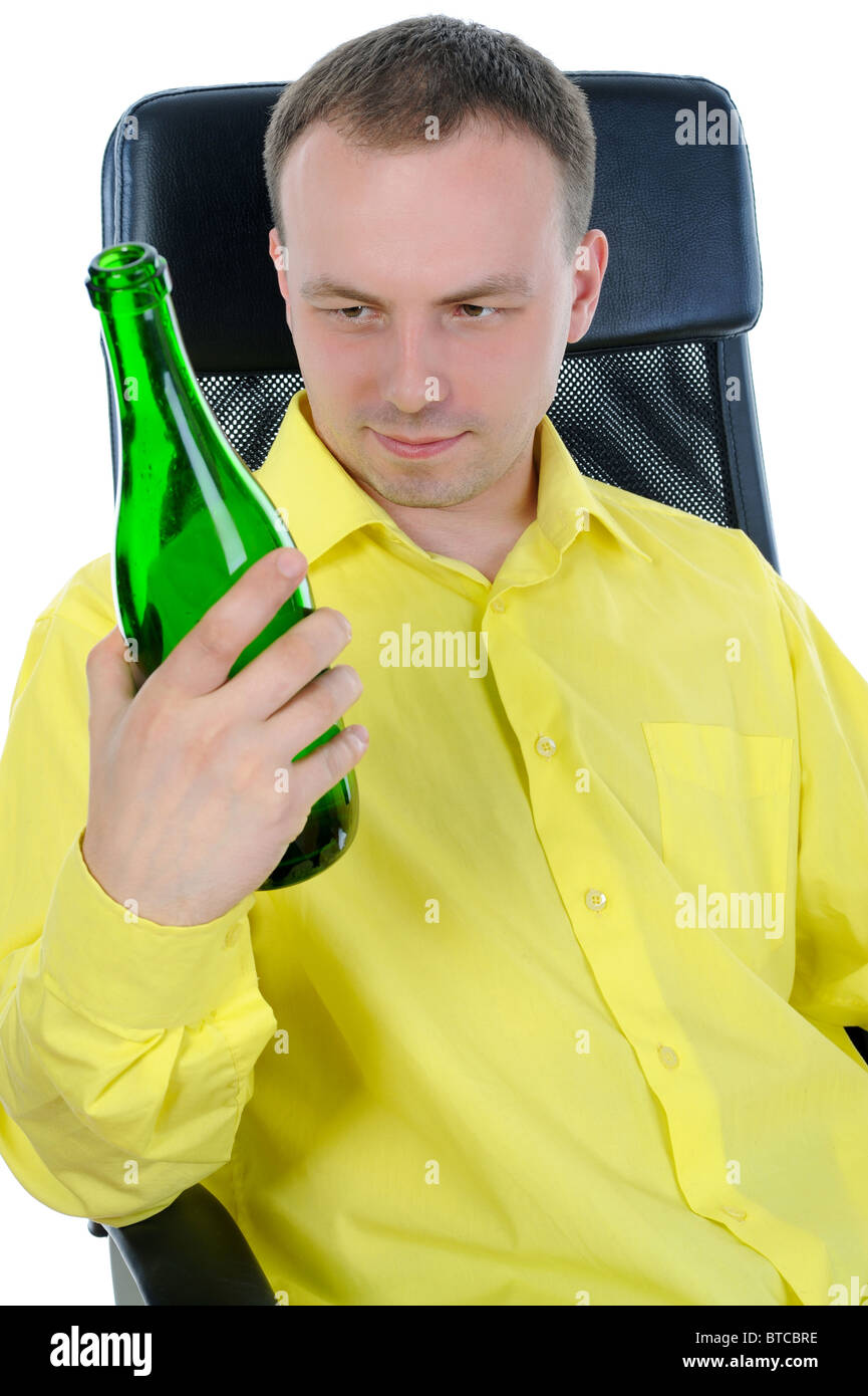man drinking alcohol Stock Photo - Alamy