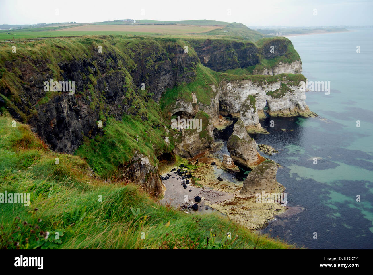 White rocks, Portrush, County Antrim Stock Photo - Alamy