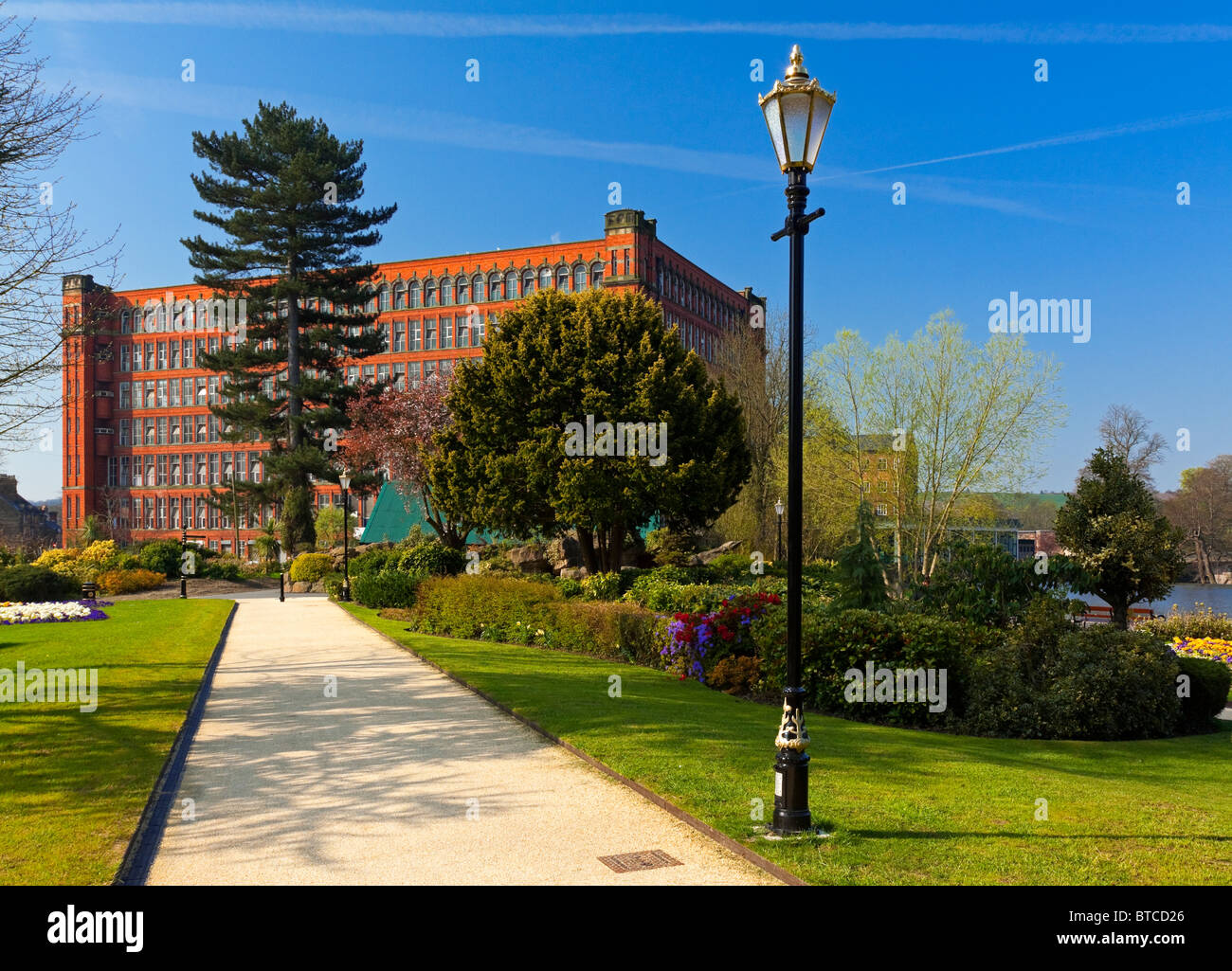 Strutt's North Mill Belper Derbyshire UK a former cotton mill built in ...