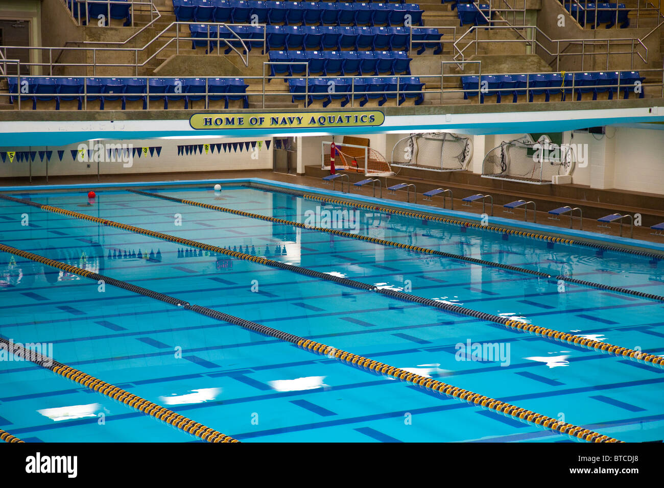 Aquatics pool, US Naval Academy, Annapolis, Maryland Stock Photo - Alamy