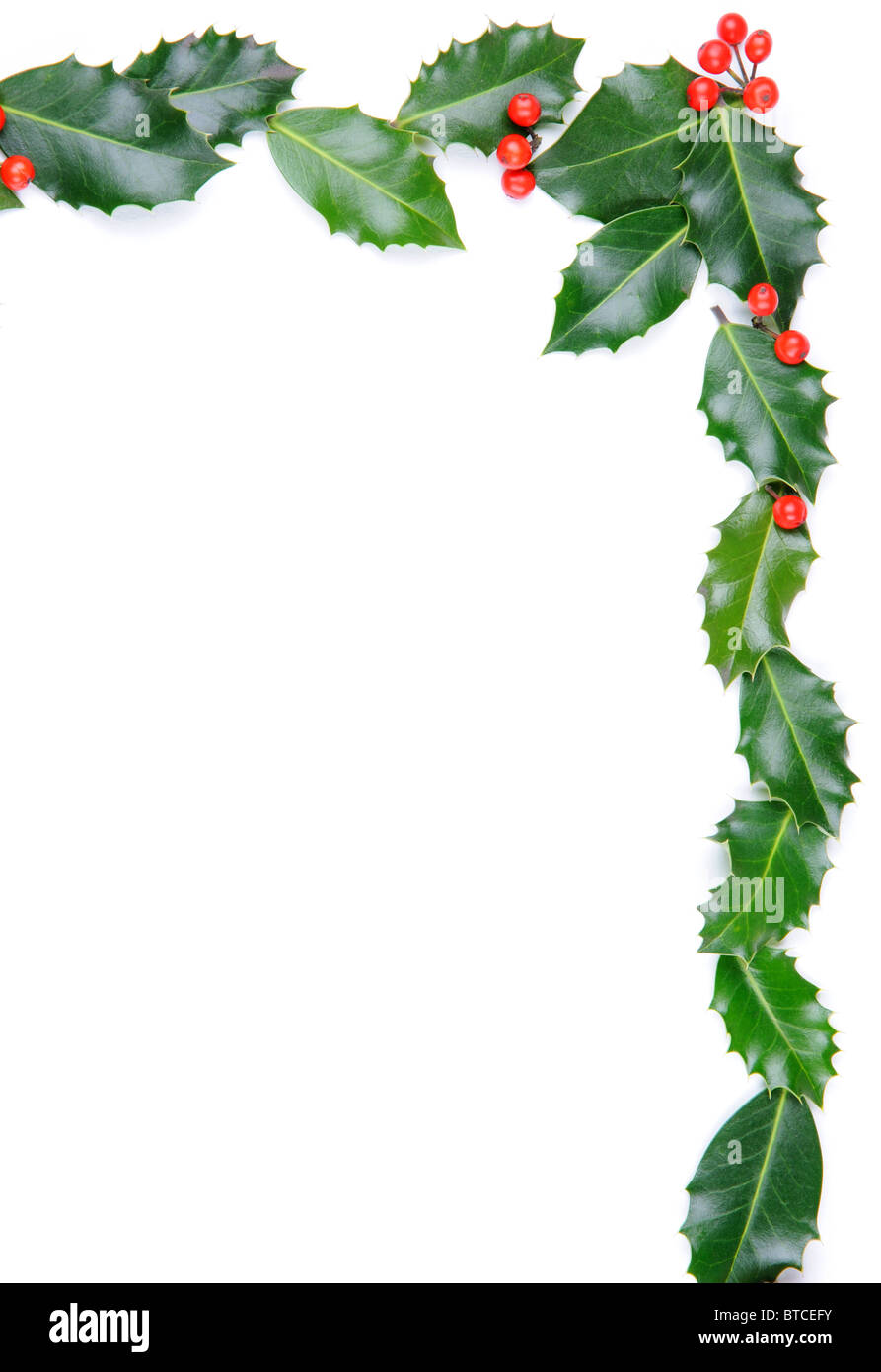 Holly corner hi-res stock photography and images - Alamy