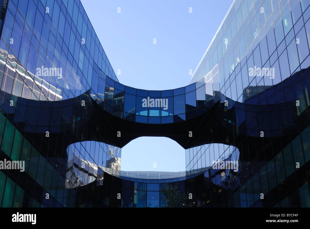 Development office buildings by the Thames in London Stock Photo - Alamy