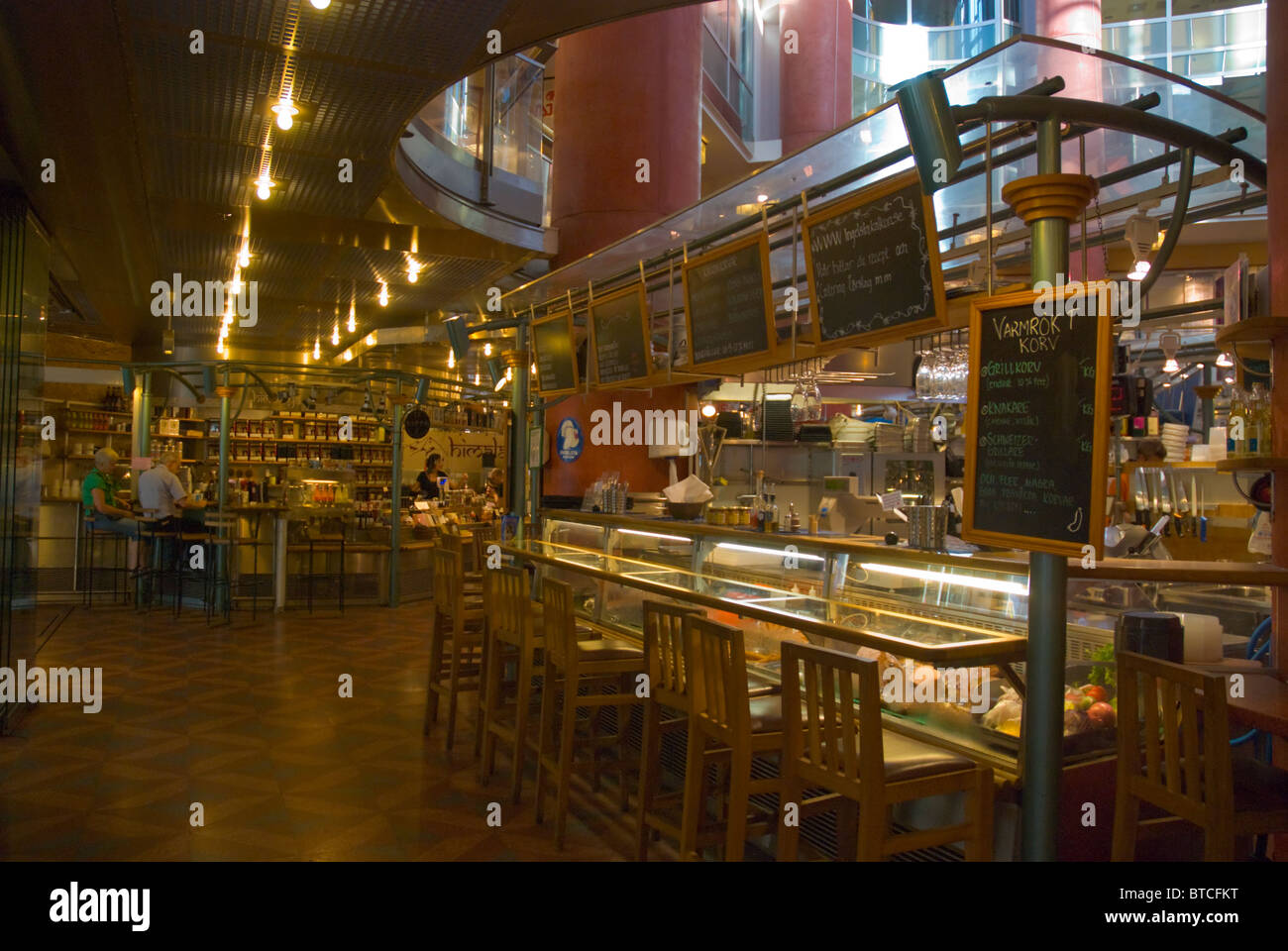 Söderhallarna Saluhall (food market hall) Södermalm district Stockholm ...