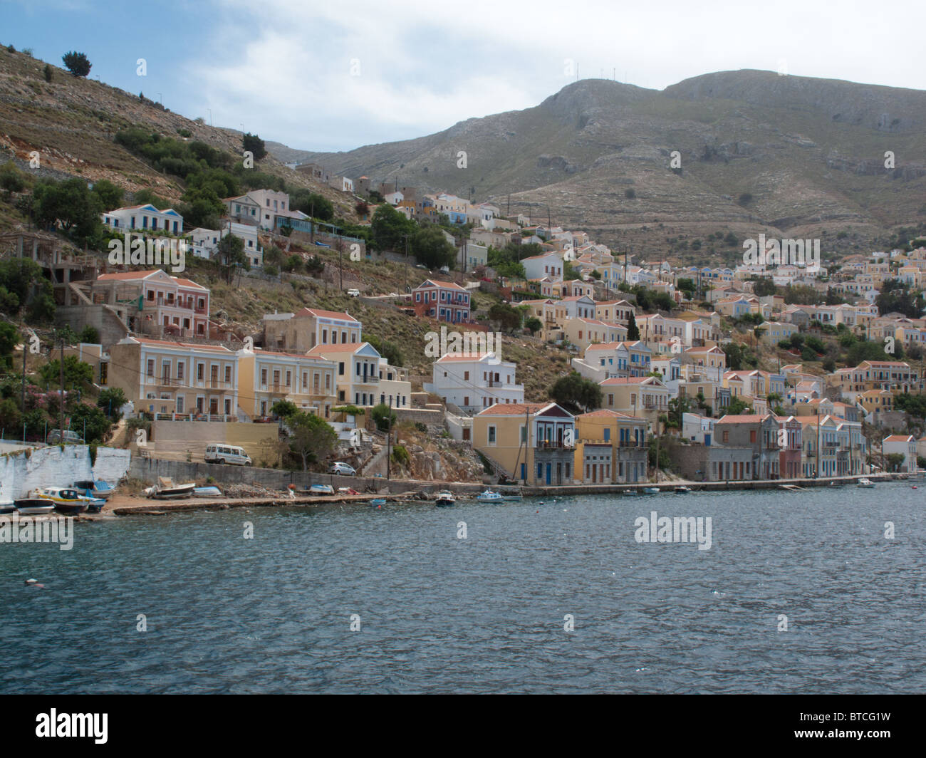 Symi greece typical greek hi-res stock photography and images - Alamy