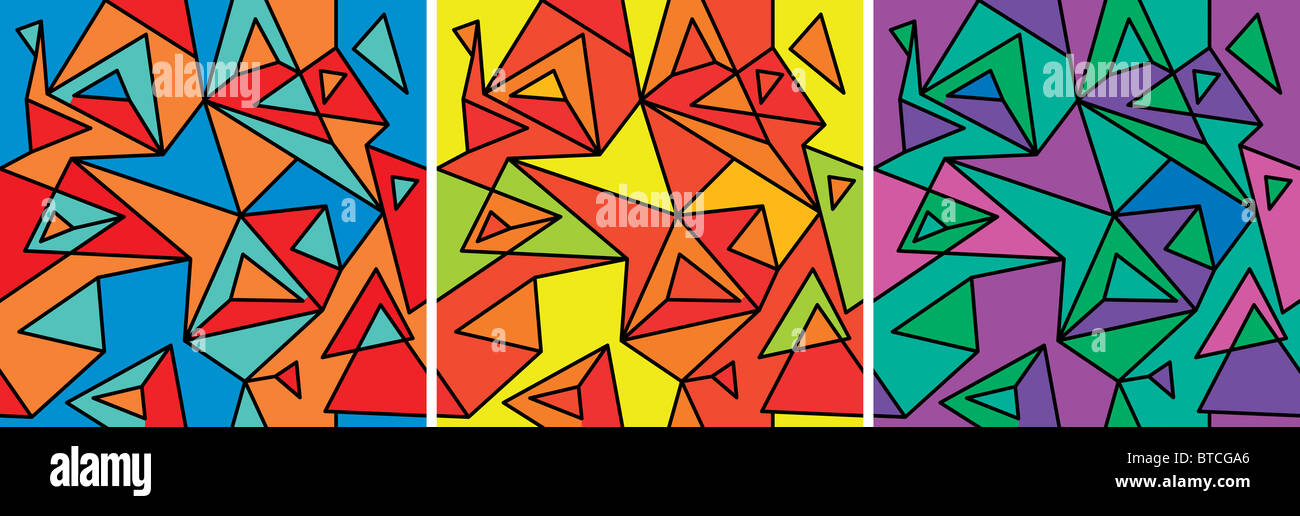 Fragments of cubism Stock Photo - Alamy