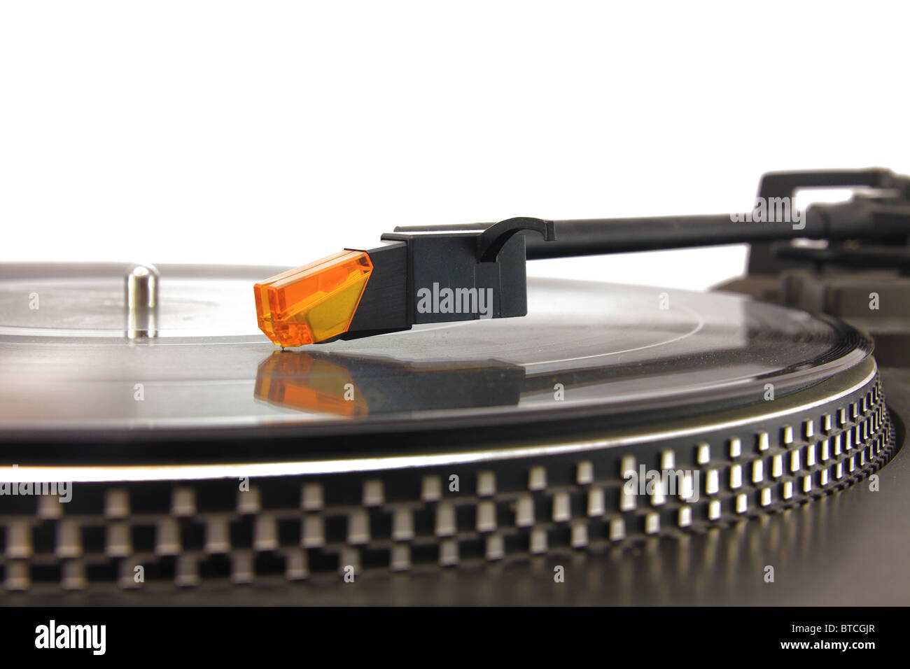 turntable and vinyl record Stock Photo - Alamy