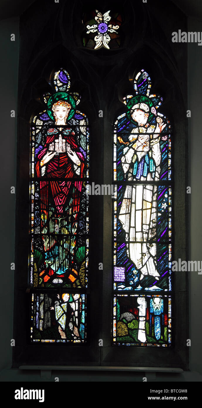 Harry Clarke stained glass window, St Joseph's Church, Carrickmacross ...