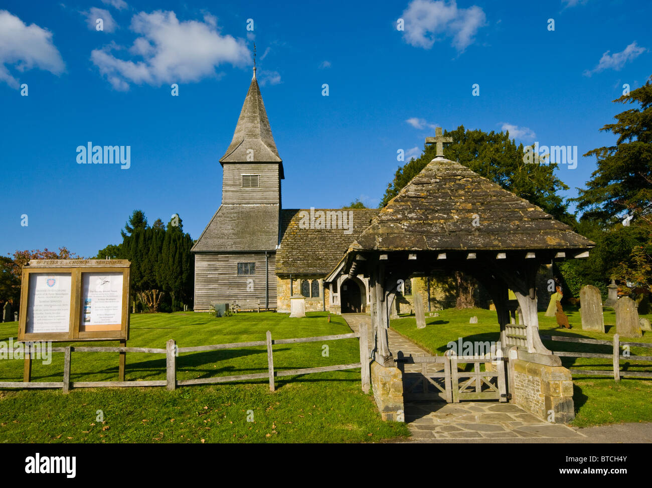 12th Century St Peters Church Newdigate Surrey England Stock Photo - Alamy