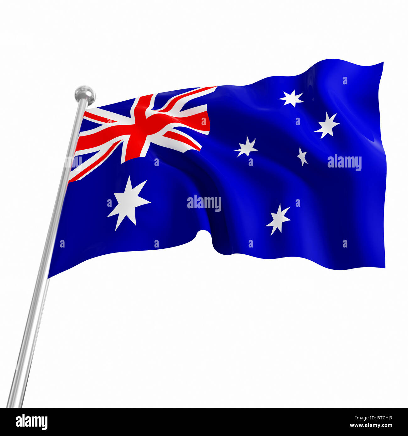 Australia flag icon hi-res stock photography and images - Alamy
