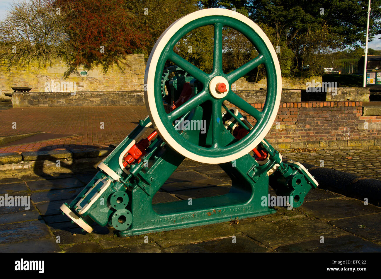 Steam engine flywheel hi-res stock photography and images - Alamy