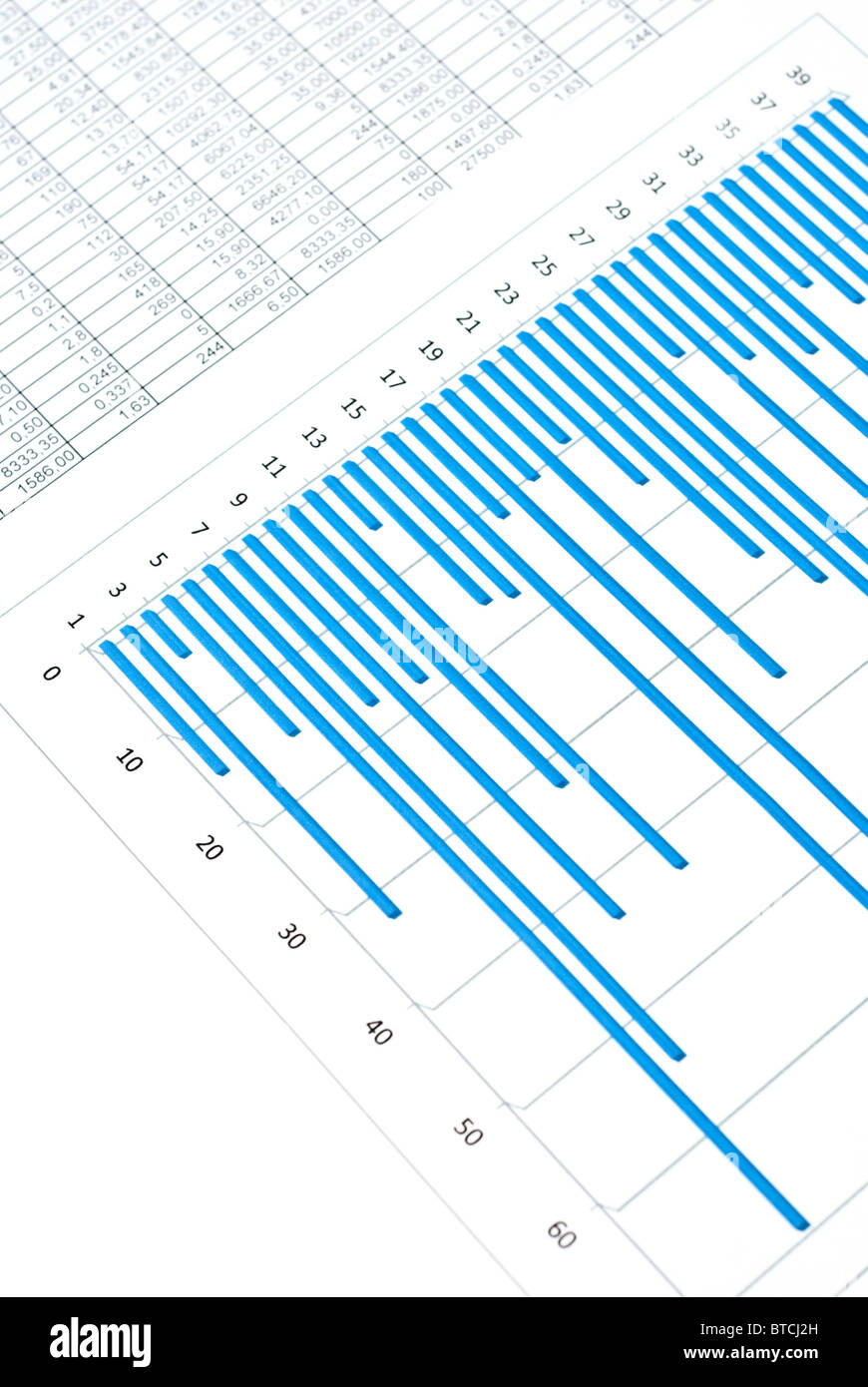 Charts and diagrams Stock Photo - Alamy