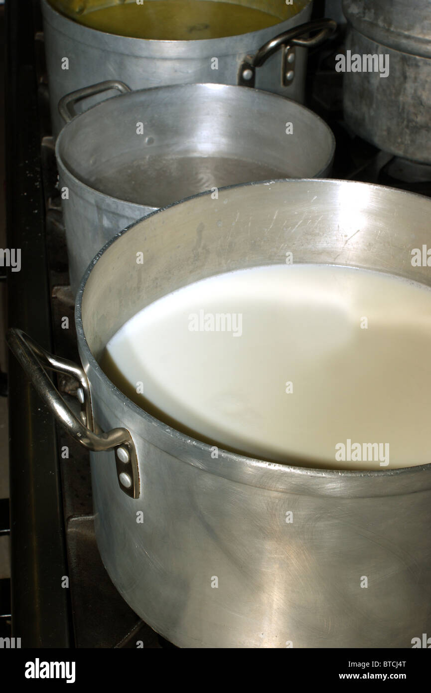 Milk canteen hi-res stock photography and images - Alamy