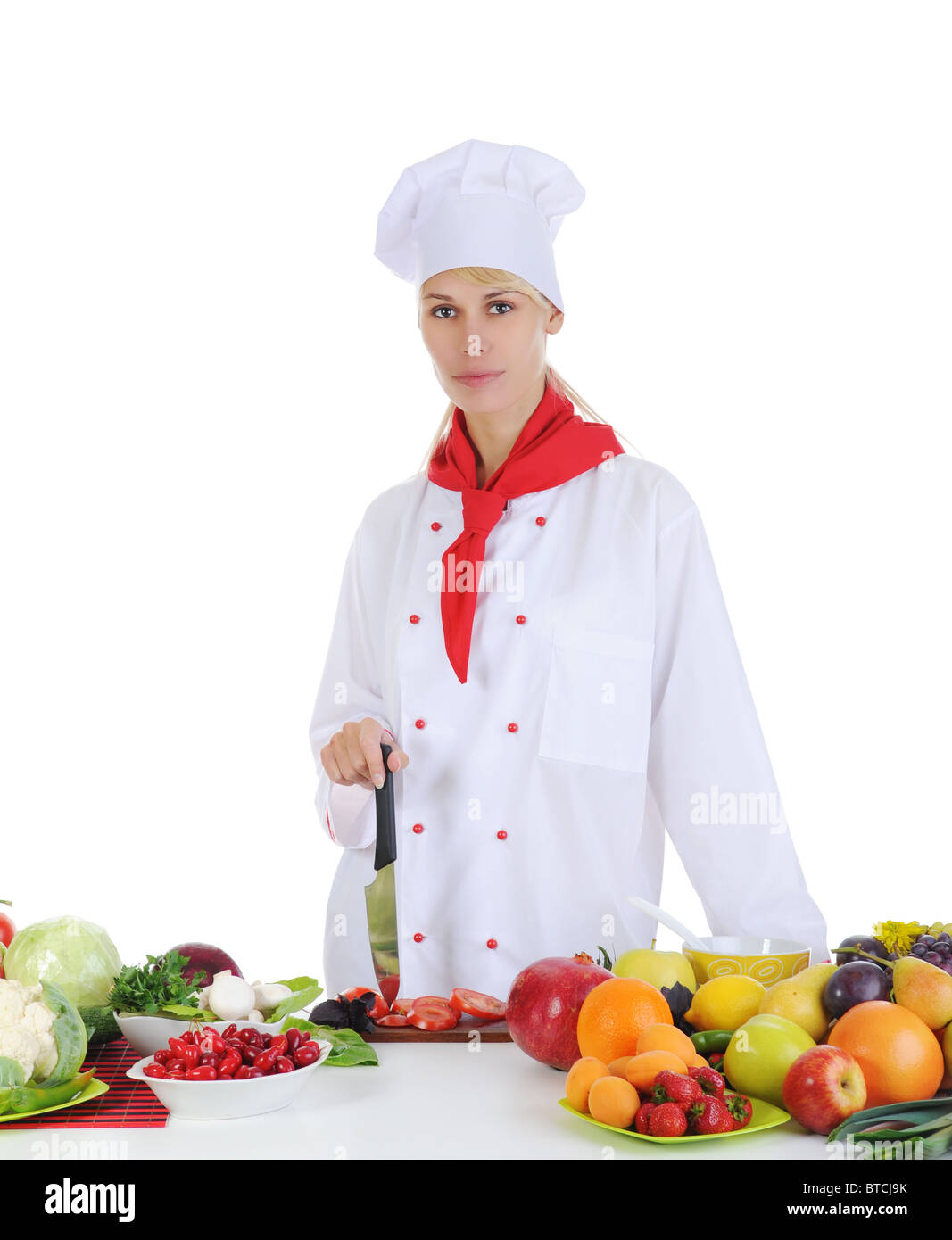 Chef looking Cut Out Stock Images & Pictures - Alamy
