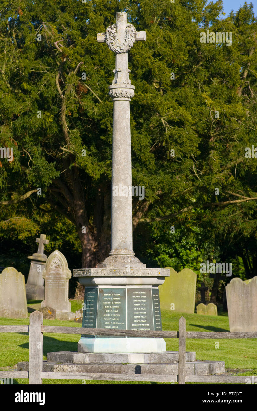 Newdigate War Memorial Surrey England Stock Photo - Alamy