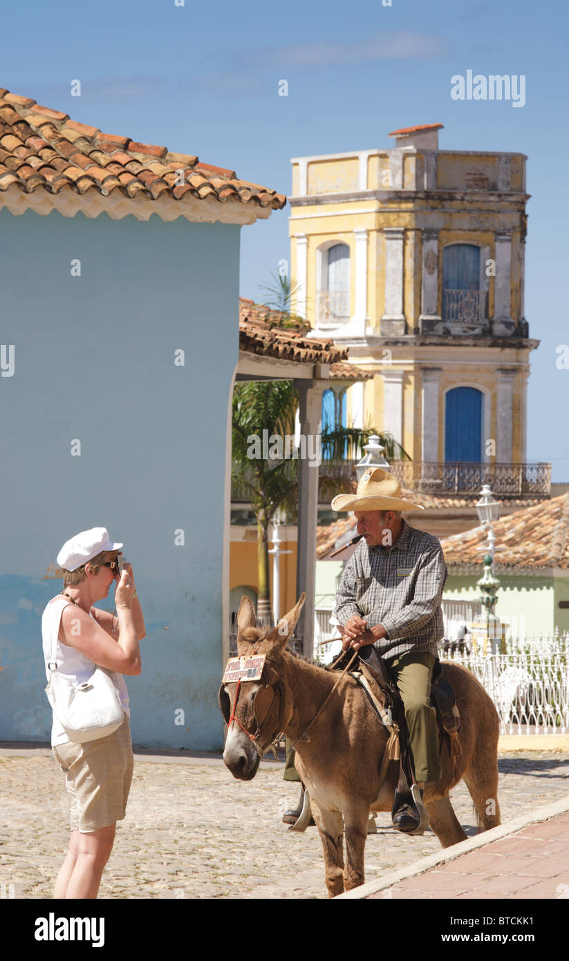 Donkey ride woman hi-res stock photography and images - Alamy