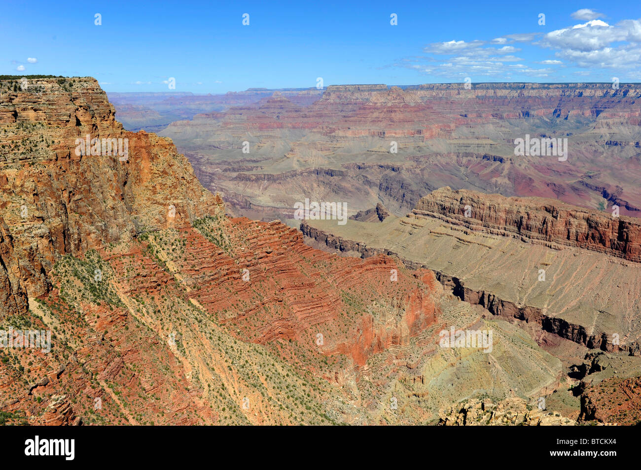 Lipan Point South Rim Grand Canyon National Park Arizona Stock Photo ...