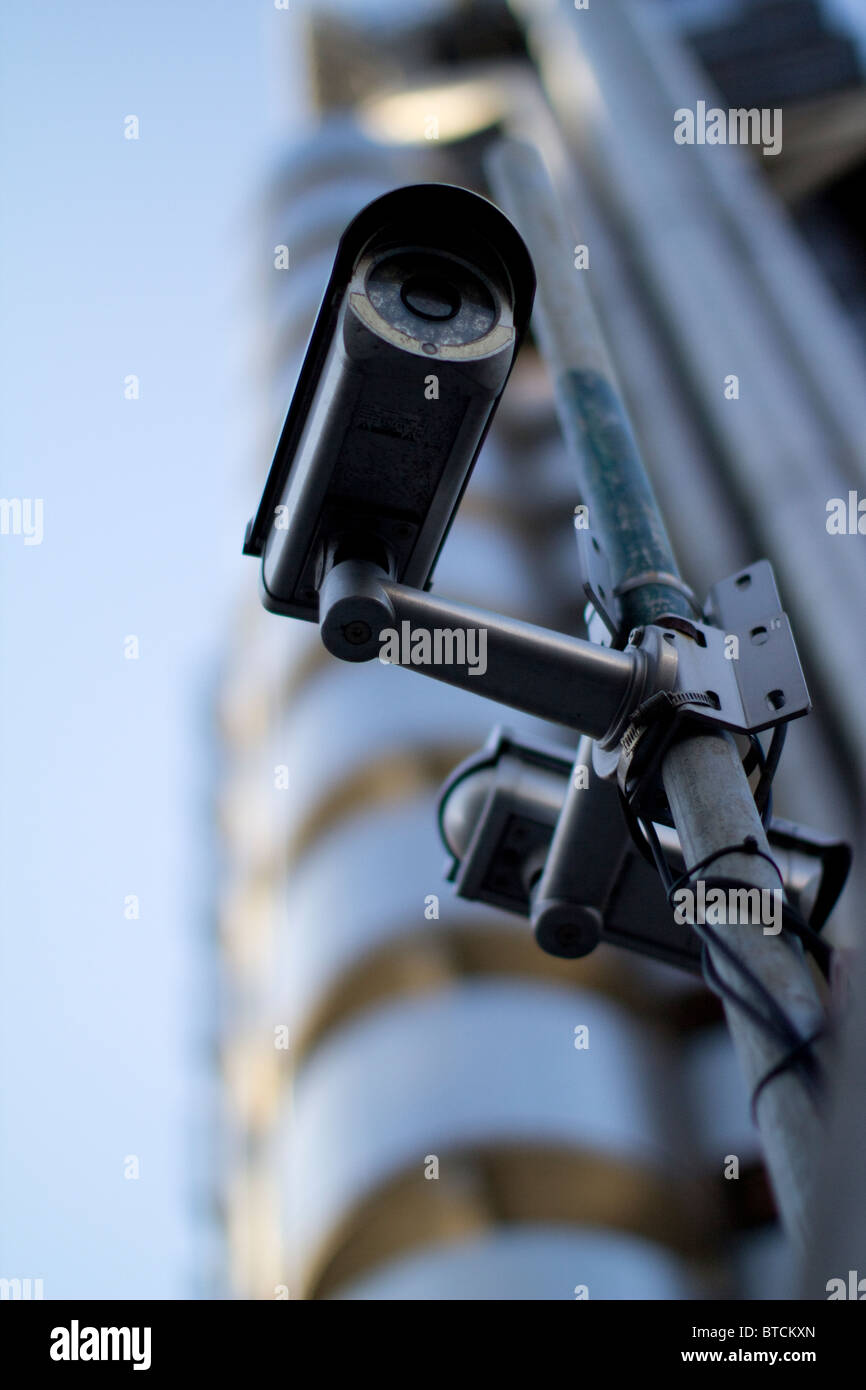 Security camera CCTV, outside Lloyds building London UK Stock Photo - Alamy