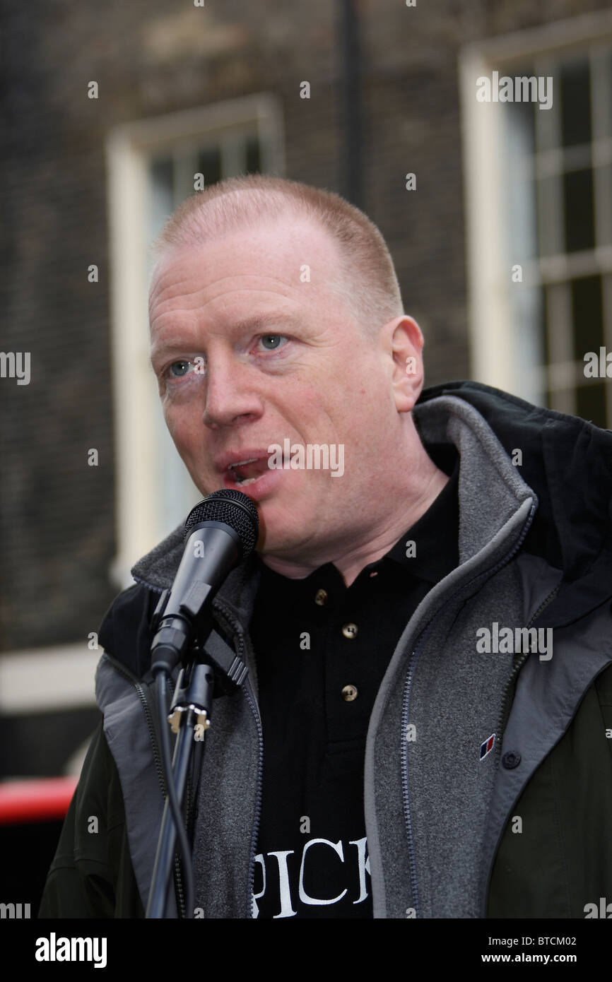 Fire brigades union leader Matt Wrack Stock Photo - Alamy