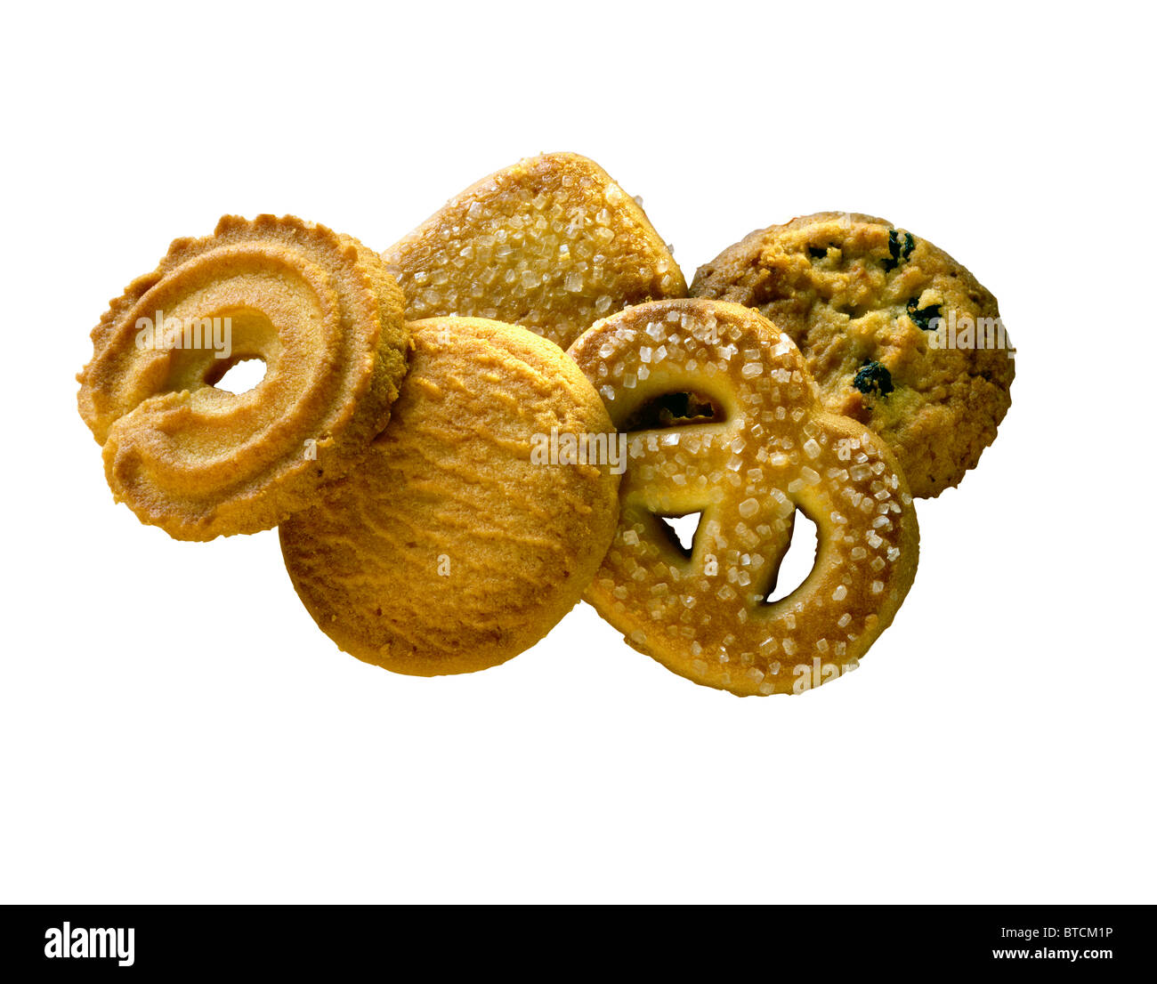 Shortbread biscuits tin Cut Out Stock Images & Pictures - Alamy