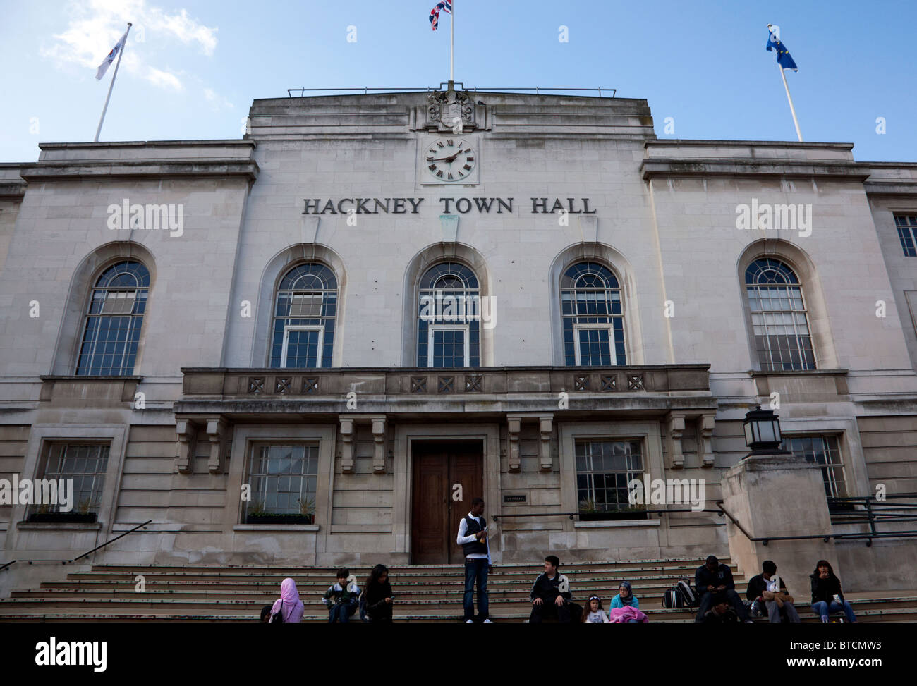 Hackney town hall building hi-res stock photography and images - Alamy