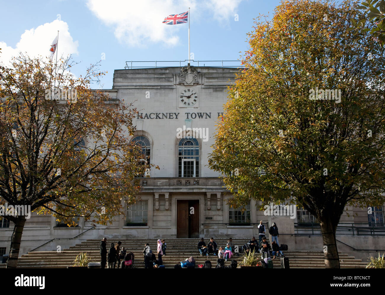 Hackney town hall hi-res stock photography and images - Alamy