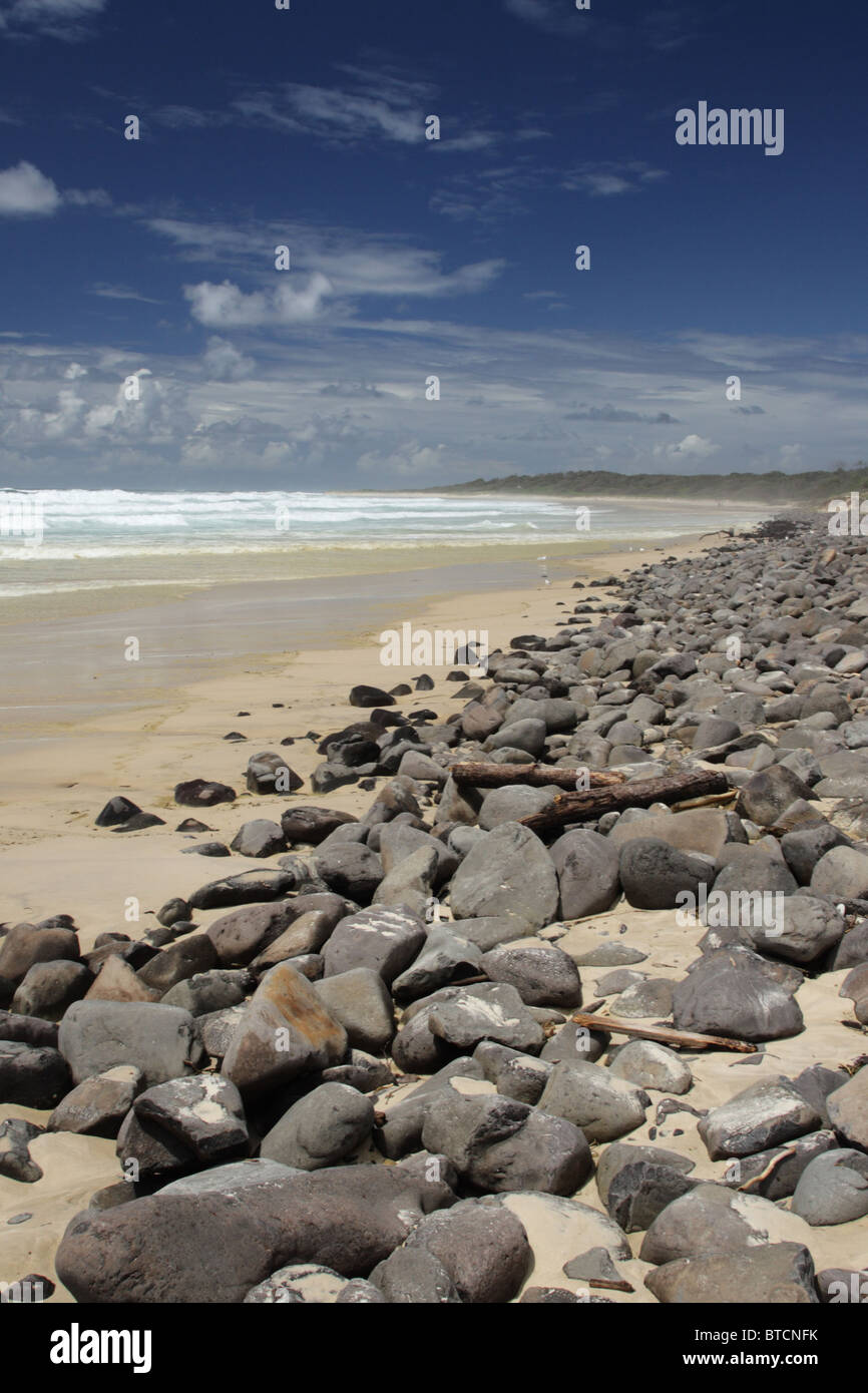 Lonely beach in Australia Stock Photo - Alamy