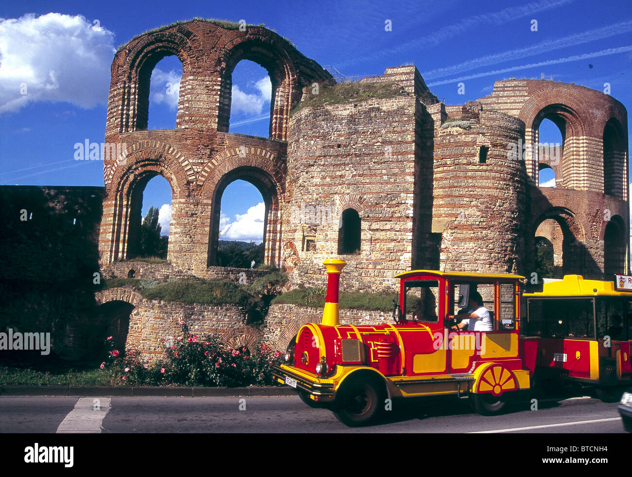 Trier, Roman Imperial Baths Stock Photo - Alamy