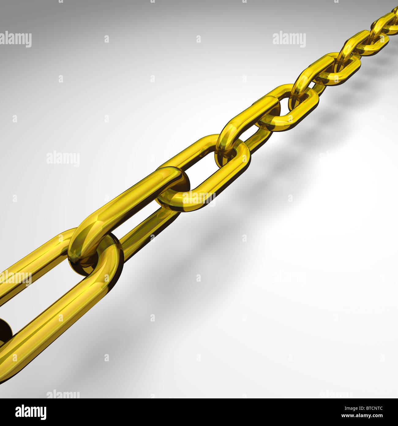 Gold chain - conceptual image Stock Photo - Alamy