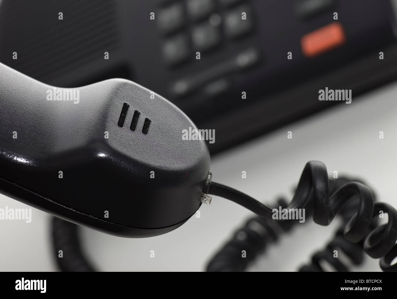 business telephone receiver Stock Photo - Alamy