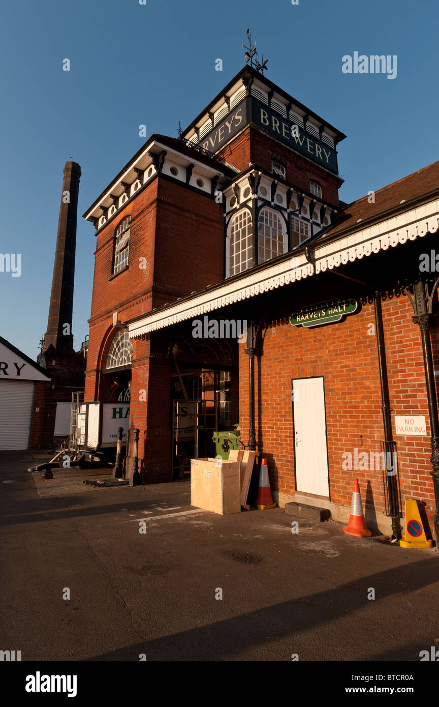 Harveys brewery building in Lewes Stock Photo - Alamy