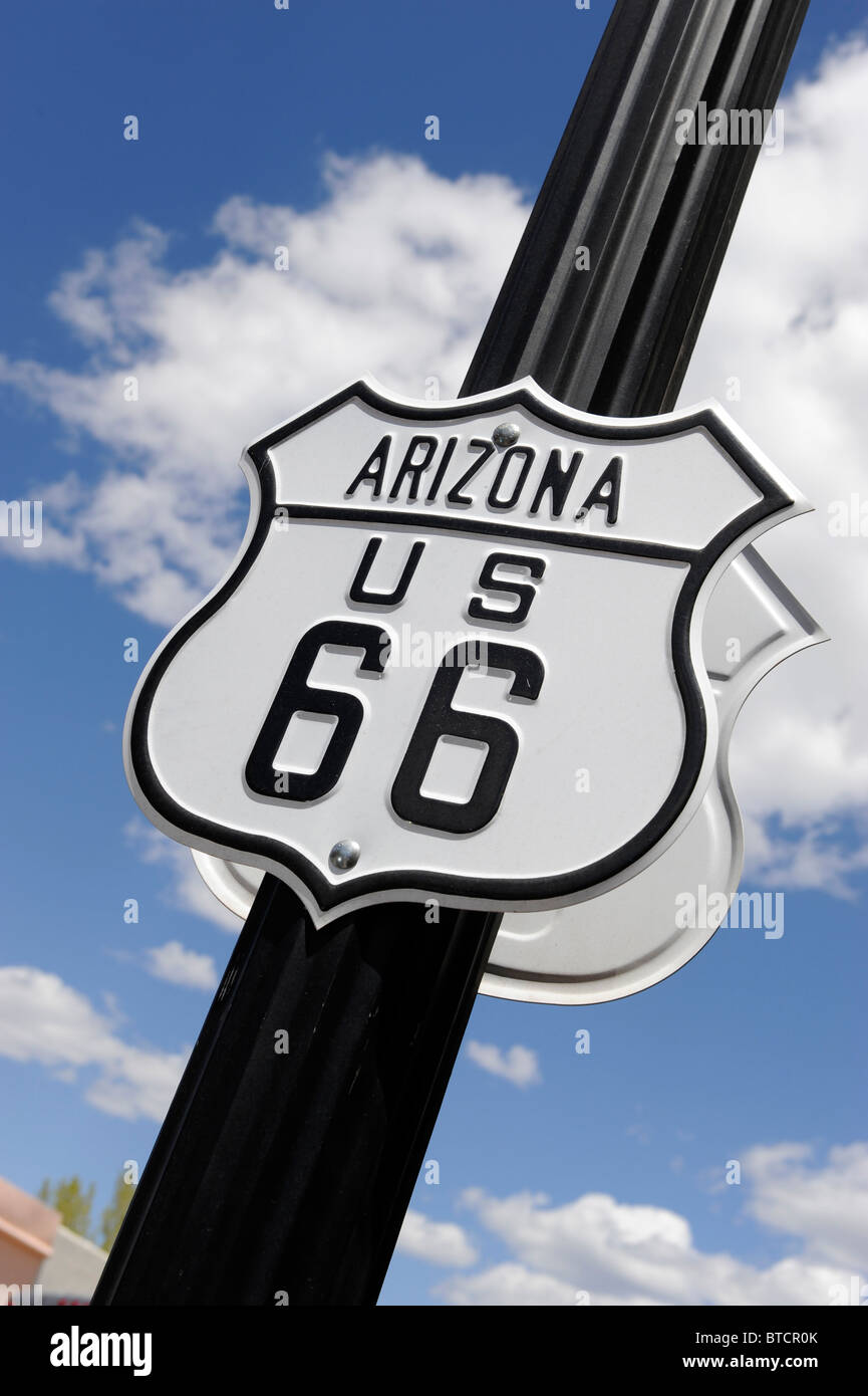Route 66 sign Williams Arizona Gateway to the Grand Canyon Stock Photo ...