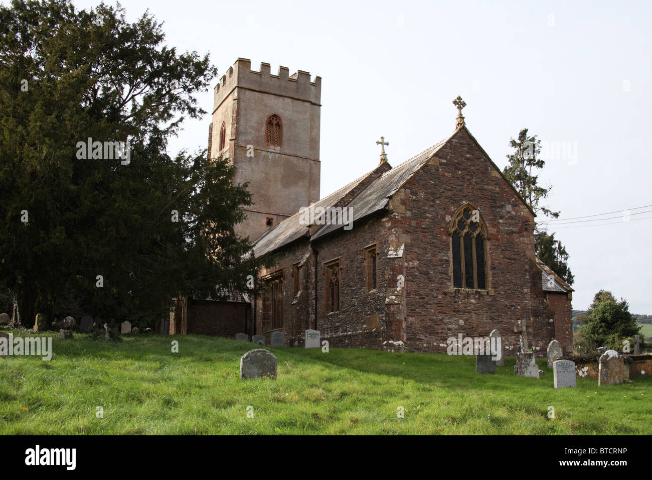 St Mary's Church, Brompton Ralph, Somerset Stock Photo - Alamy