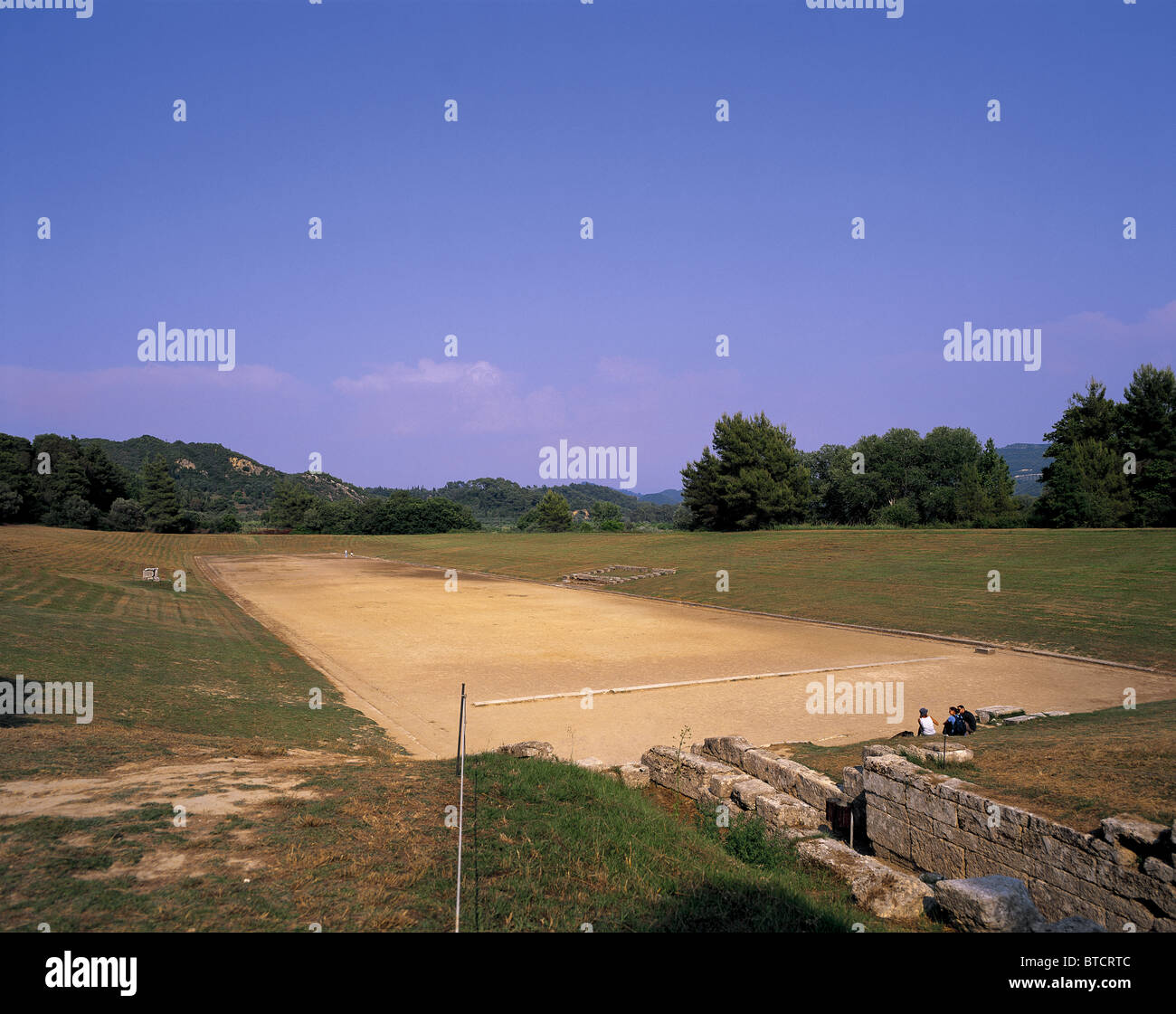 Ancient olympic stadium greece olympia hi-res stock photography and ...