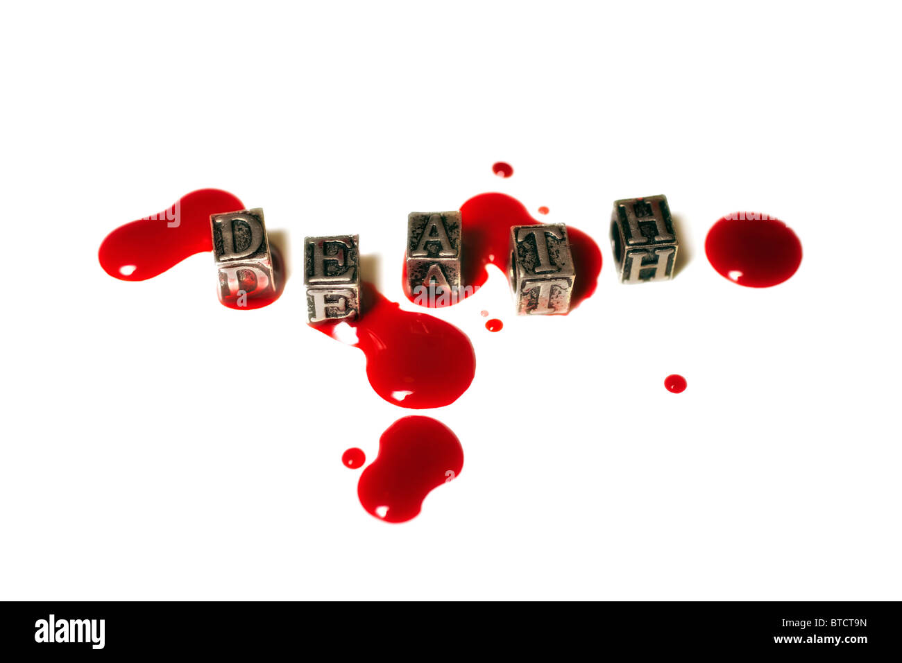 Word in metal Cut Out Stock Images & Pictures - Alamy