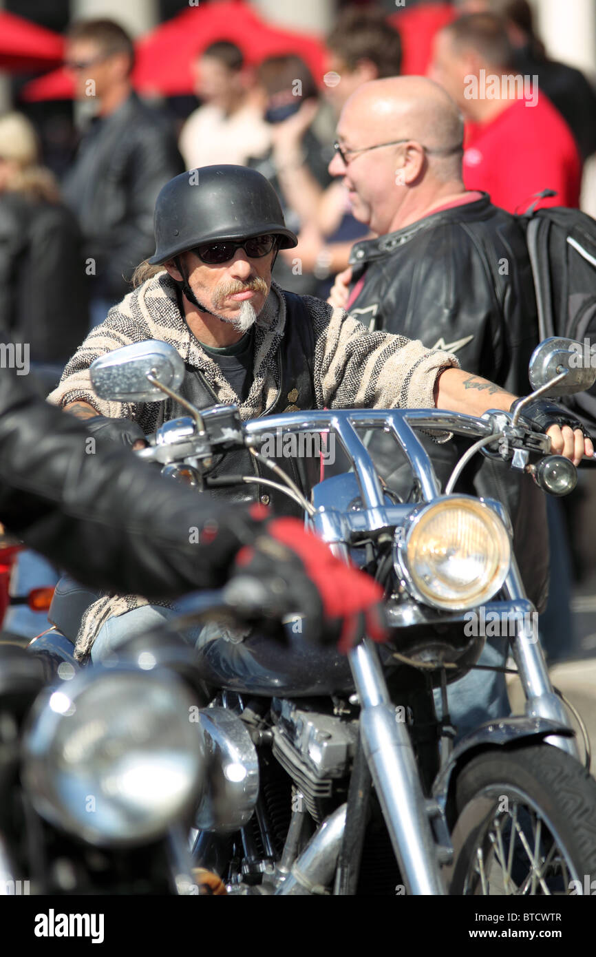 Ace Cafe London to Brighton motorcycle rally Stock Photo - Alamy