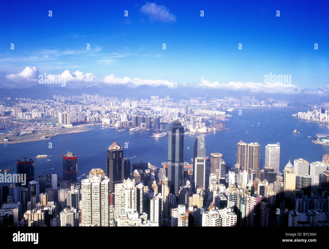 Harbour View, Victoria Peak Stock Photo - Alamy