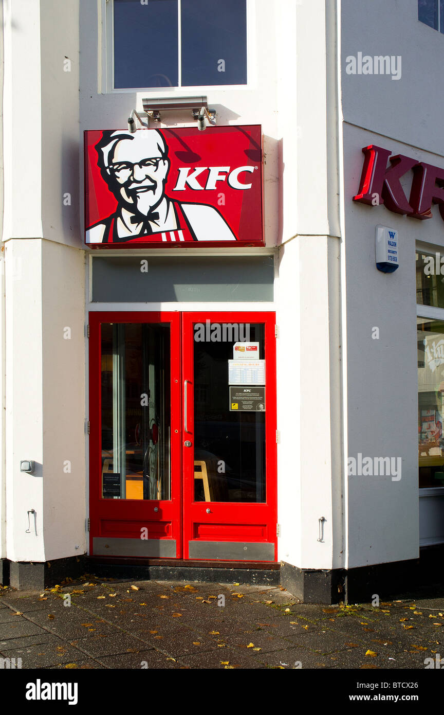Kentucky fried chicken shop, uk Stock Photo - Alamy