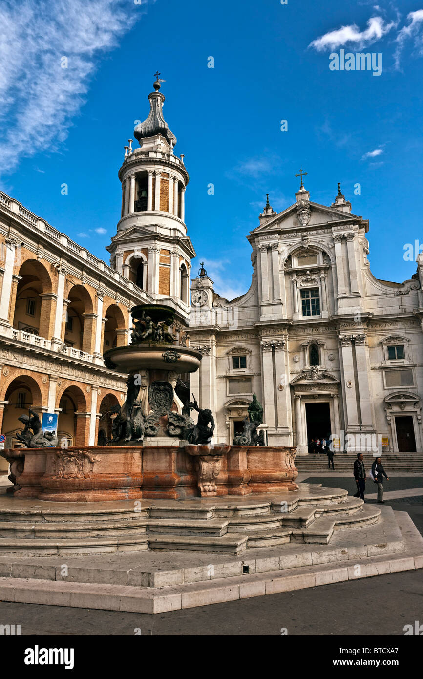 Santuario della Santa Casa, Shrine of the Holy House, pilgrimage church ...