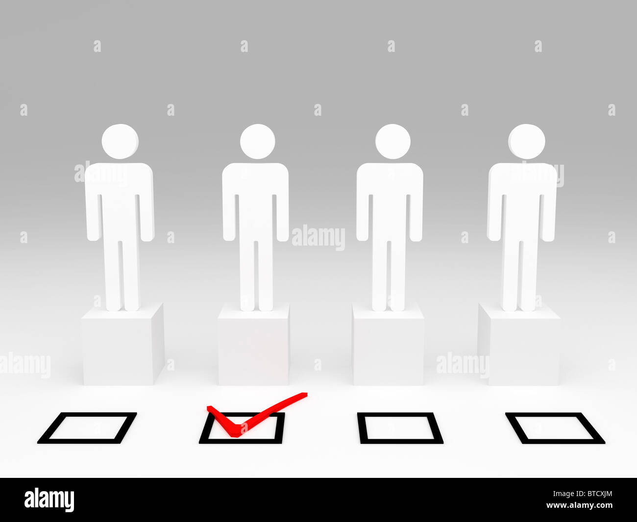 selection and check mark Stock Photo - Alamy