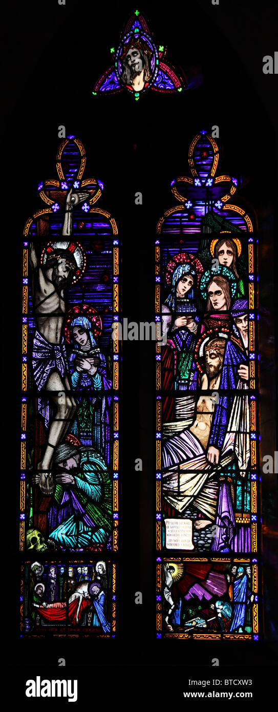 Harry Clarke stained glass window, St Joseph's Church, Carrickmacross ...