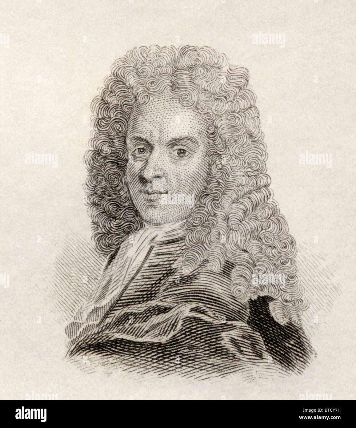 Sébastien Vaillant, 1669 to 1722. French botanist Stock Photo - Alamy