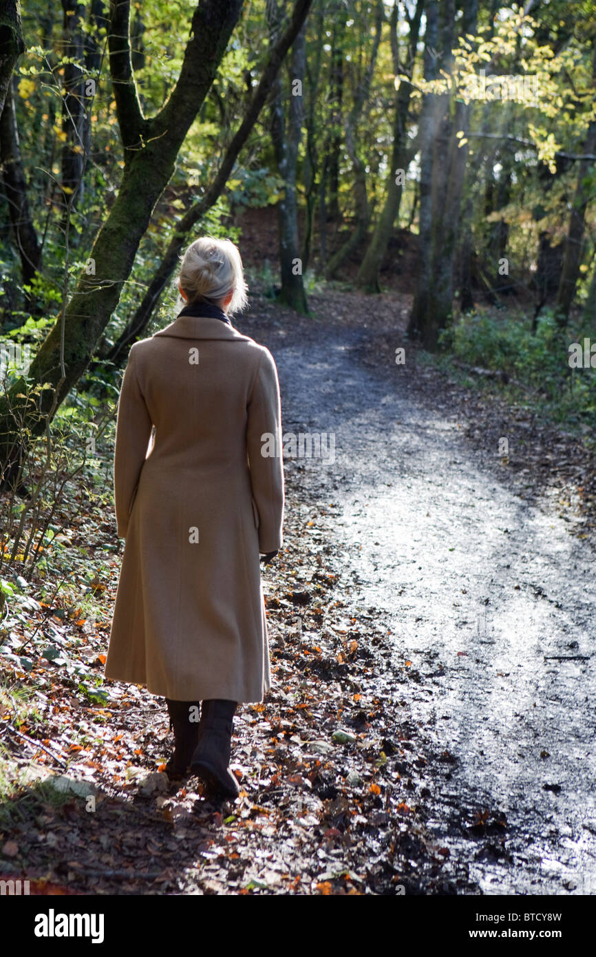 Women walking away pathway hi-res stock photography and images - Alamy