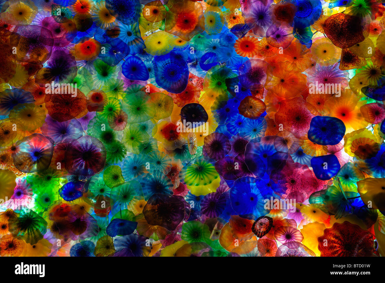 Chihuly glass art ceiling bellagio hi-res stock photography and images ...